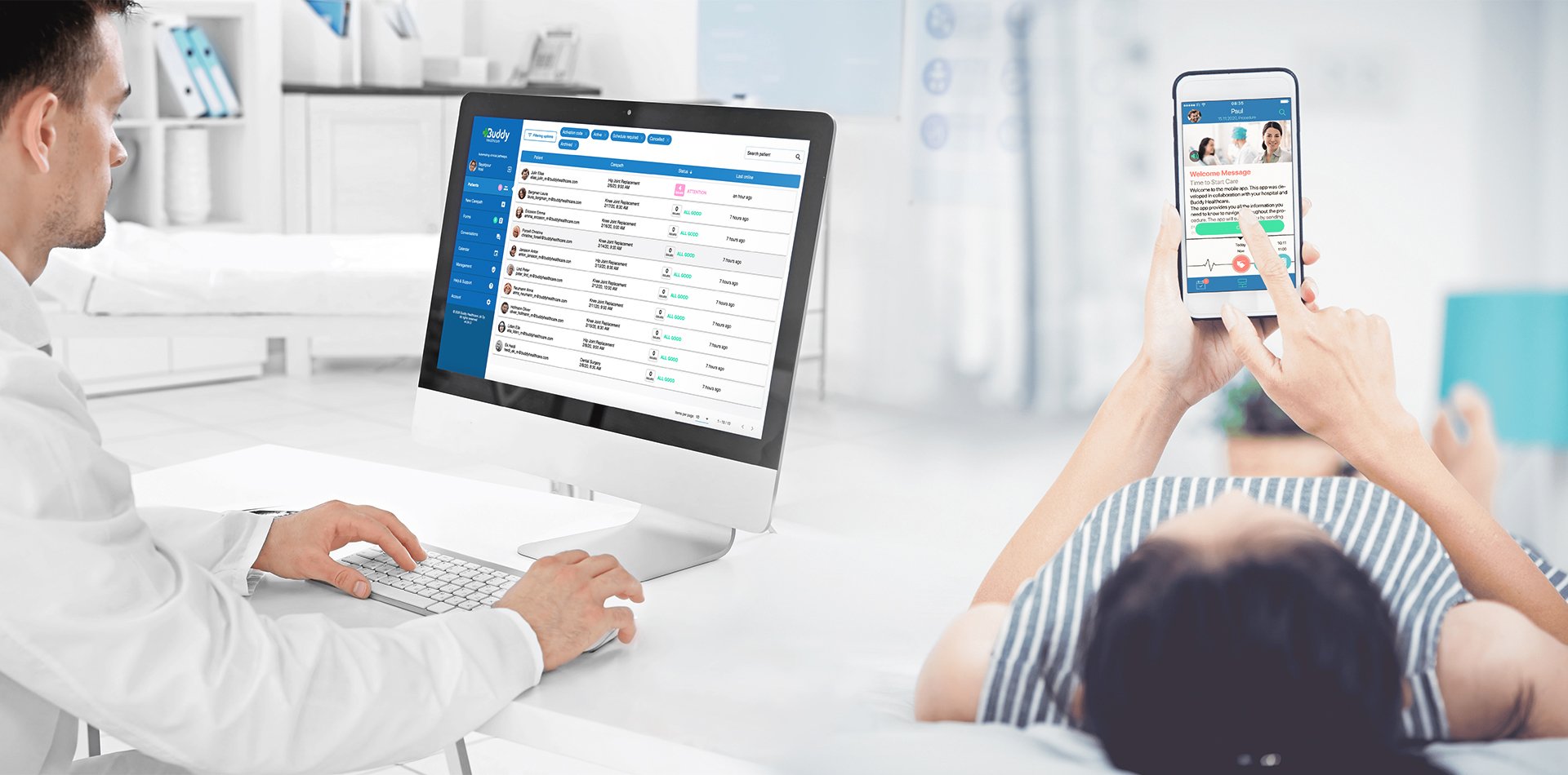 Surgery patient management system | Buddy Healthcare