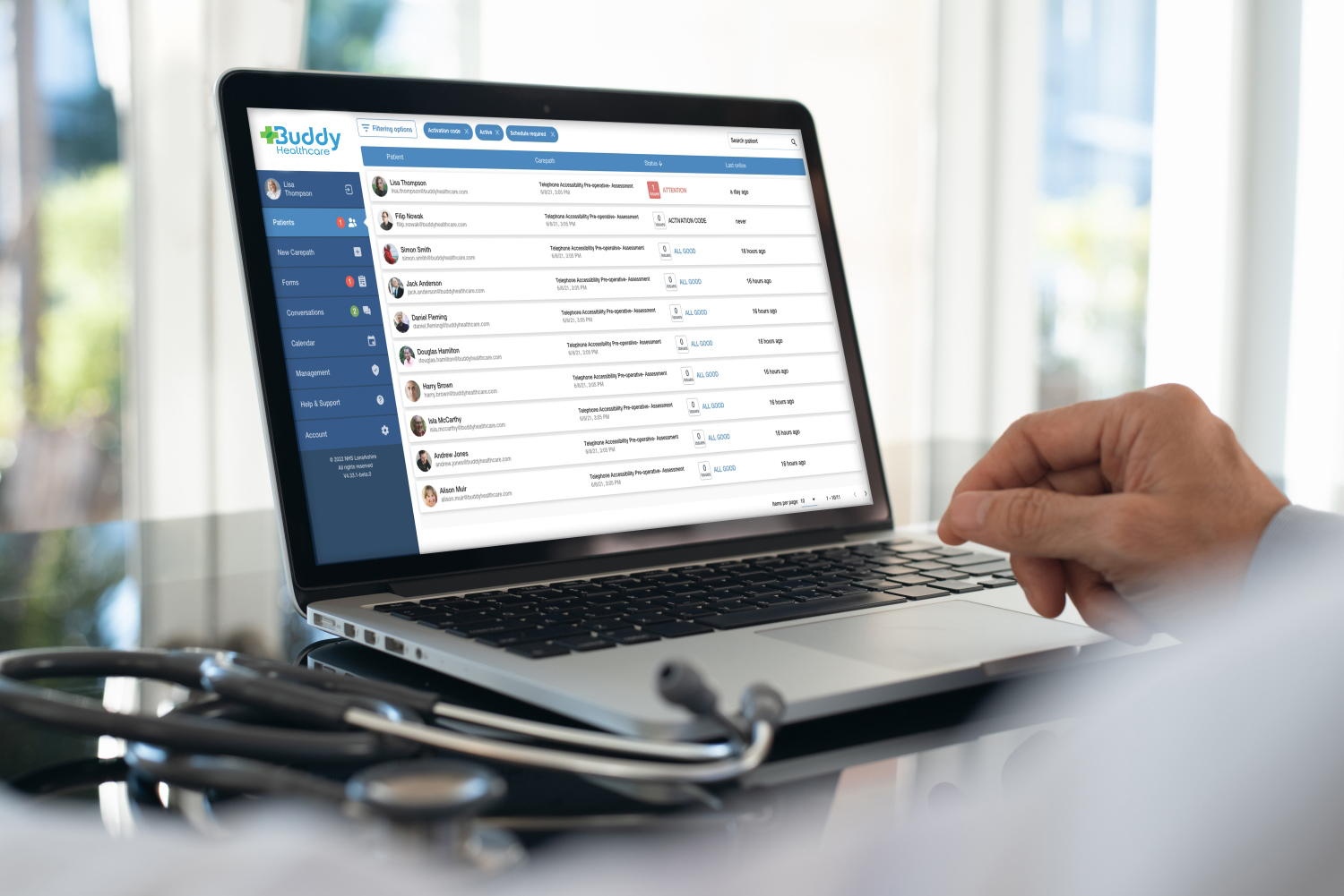Customers and Testimonials - Buddy Healthcare