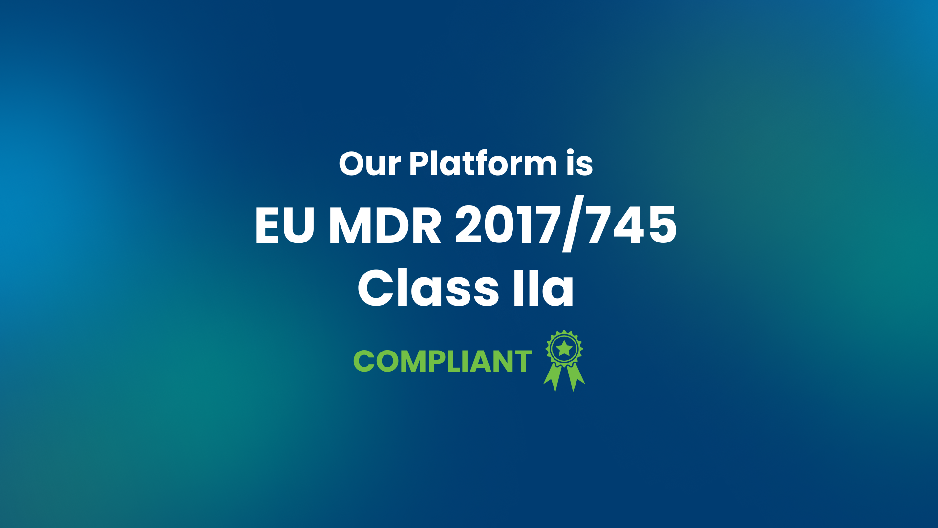 Buddy Healthcare Receives EU MDR Class IIa Compliance for its Care ...